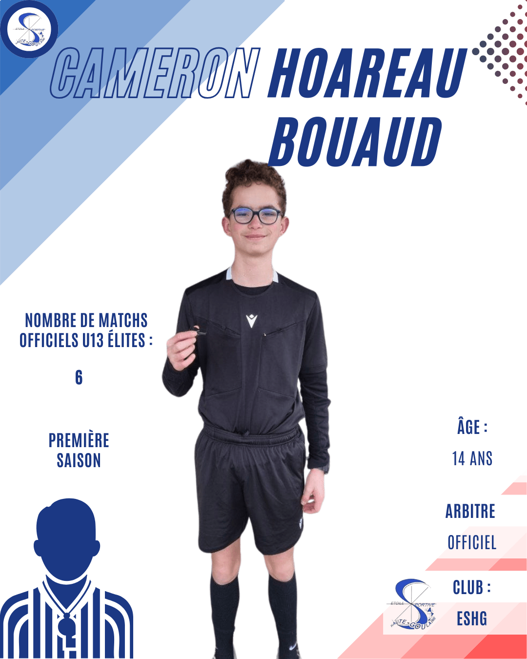 Notre arbitre officiel - Etoile Sportive Haute Goulaine Football